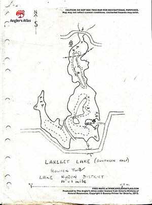 Lakelet Lake, Ontario | Angler's Atlas