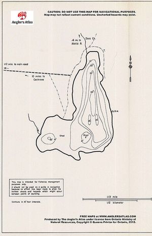 Dora Lake, Ontario | Angler's Atlas