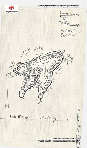Loon Lake, Ontario | Angler's Atlas