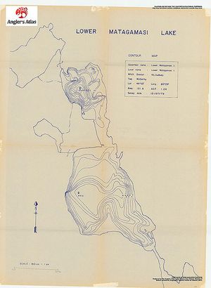 Lower Matagamasi Lake, Ontario | Angler's Atlas