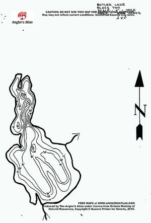 Butler Lake, Ontario | Angler's Atlas