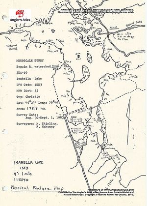 Isabella Lake, Ontario | Angler's Atlas