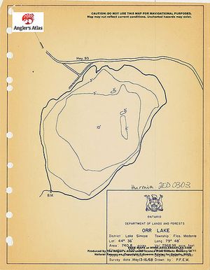 Orr Lake, Ontario | Angler's Atlas