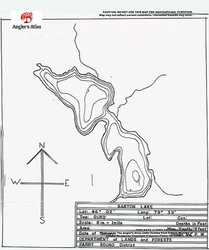 Barton Lake, Ontario | Angler's Atlas