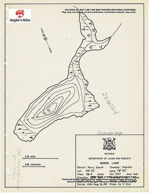 Burns Lake, Ontario | Angler's Atlas
