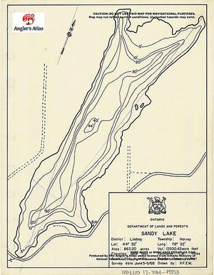 Sandy Lake, Ontario | Angler's Atlas