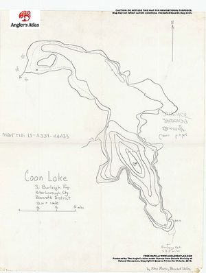 Coon Lake, Ontario | Angler's Atlas