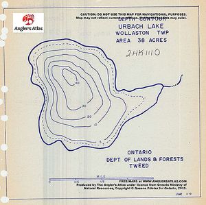 Urbach Lake, Ontario | Angler's Atlas
