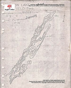 Mellon Lake, Ontario | Angler's Atlas