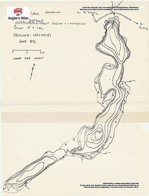 Collins Lake, Ontario | Angler's Atlas