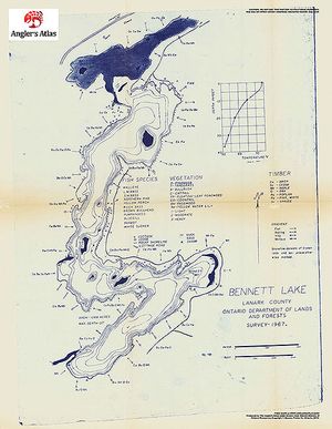 Benet Lake Wisconsin Map