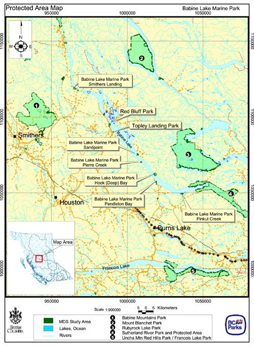 Babine Lake Free Maps | Angler's Atlas
