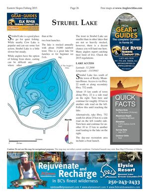 STRUBEL LAKE, Alberta | Angler's Atlas
