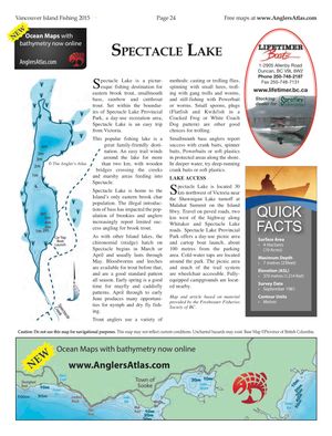 SPECTACLE LAKE, British Columbia | Angler's Atlas
