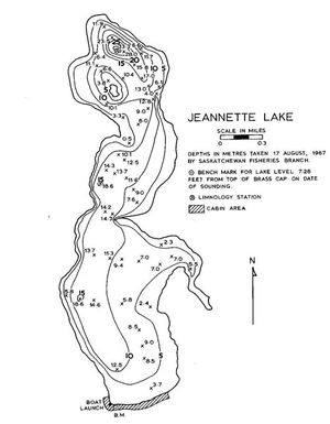 Jeannette Lake, Saskatchewan | Angler's Atlas