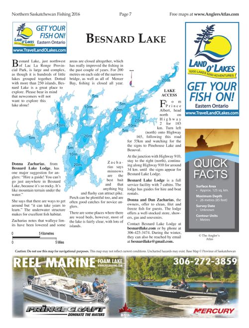 Besnard Lake, Saskatchewan | Angler's Atlas
