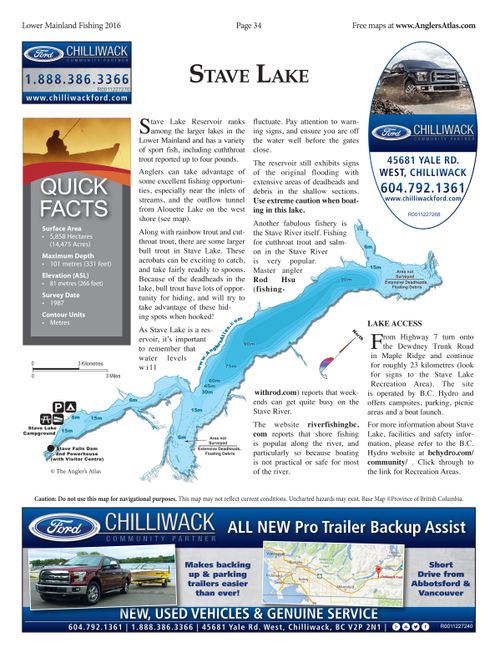STAVE LAKE, British Columbia | Angler's Atlas