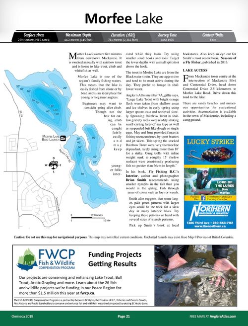 MORFEE LAKES, British Columbia | Angler's Atlas